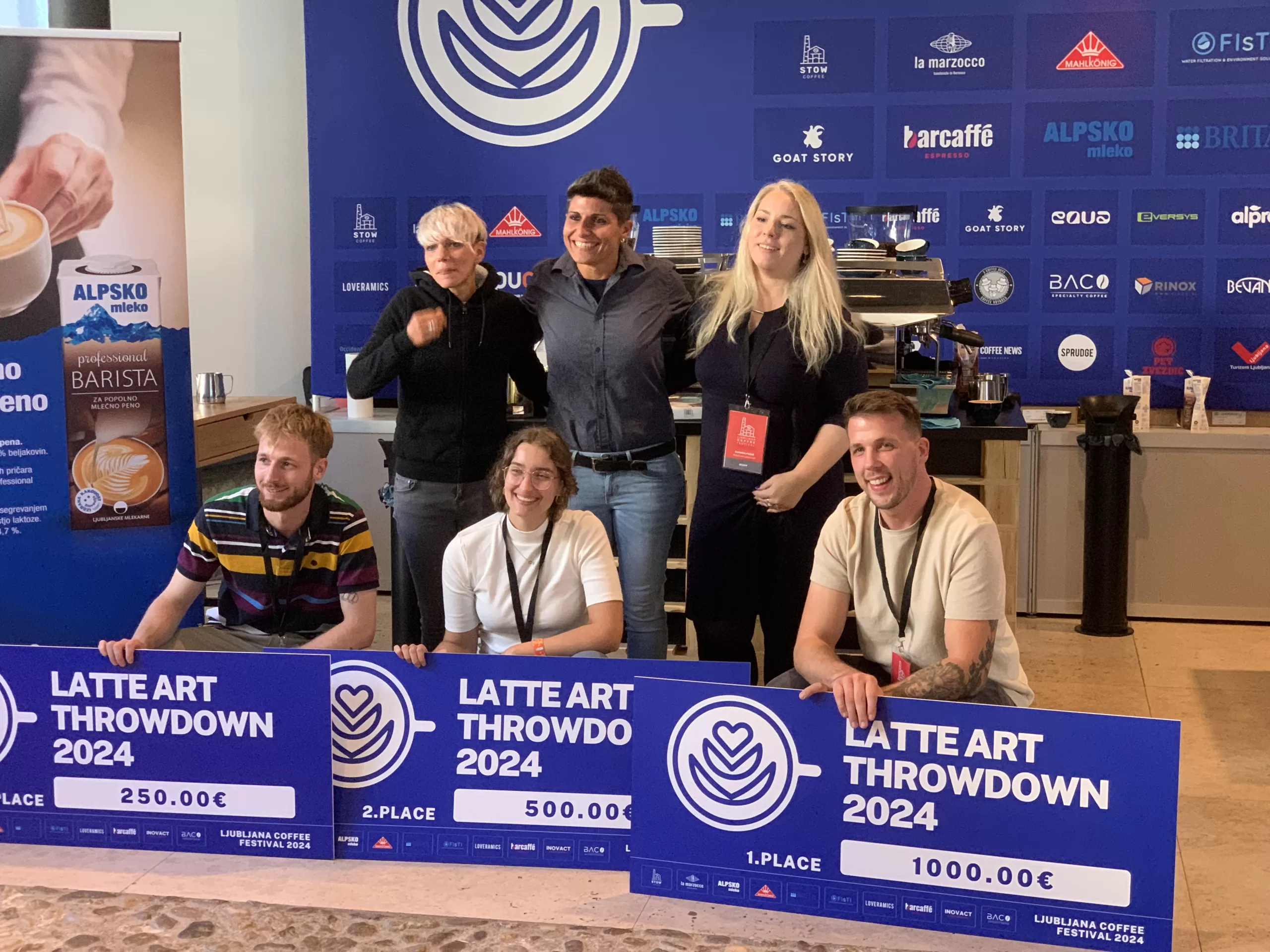 Barcaffe barista Aleš Gorenc pobjednik Latte Art Throwdowna 2024. na ...